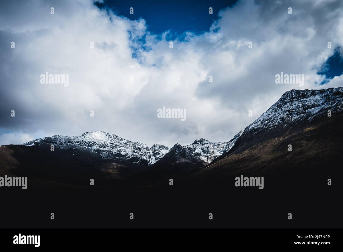 Cullin Hills Isle of Skye Stock Photo - Alamy