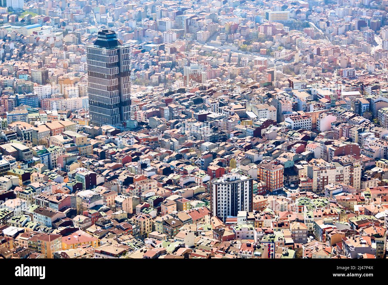 View of the roofs of Istanbul Stock Photo - Alamy