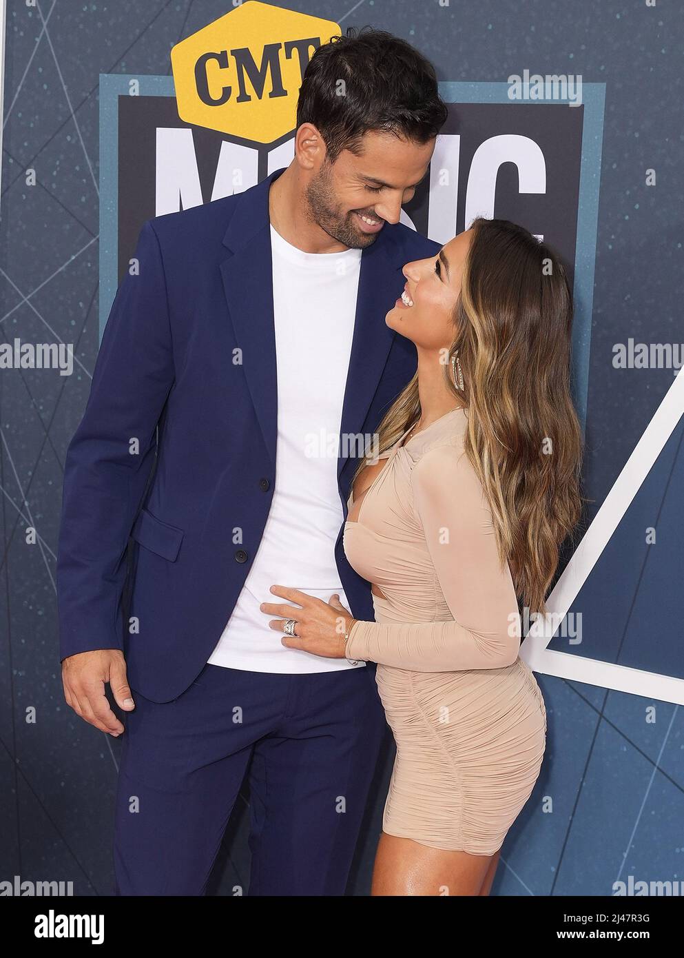 Nashville, USA. 11th Apr, 2022. Jessie James Decker, Eric Decker attend ...