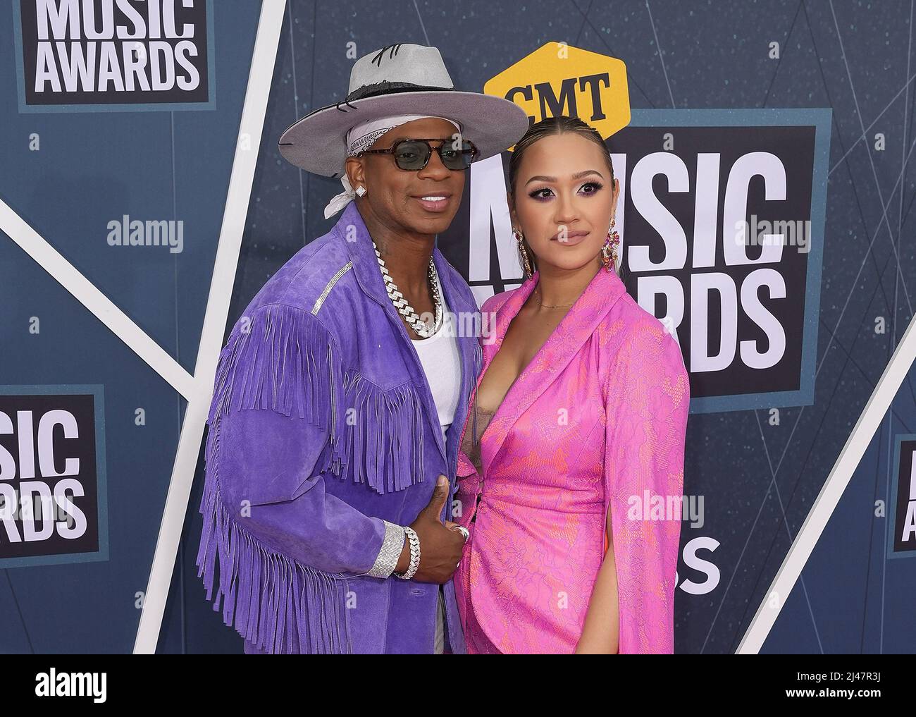 Nashville, USA. 11th Apr, 2022. Jimmie Allen, Alexis Gale attend the ...