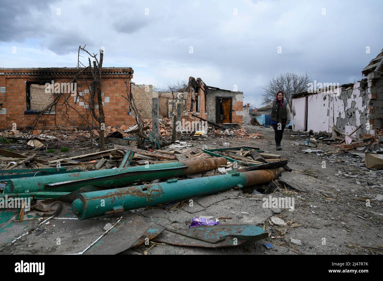 Village of andriivka hi-res stock photography and images - Alamy