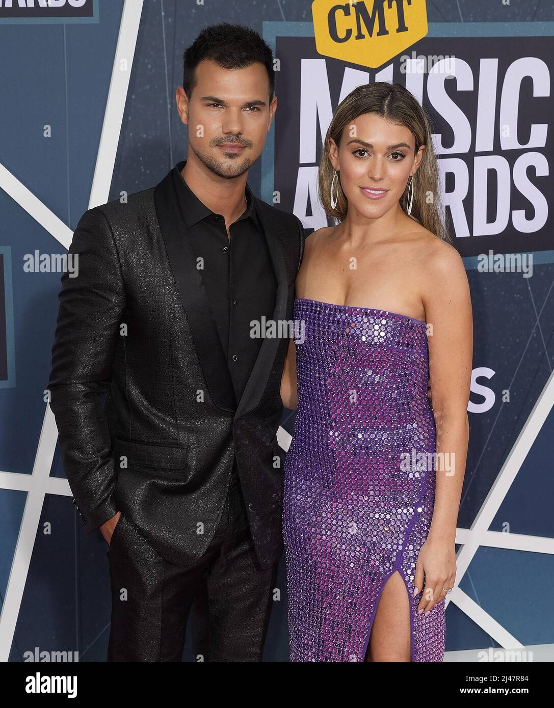 Nashville, USA. 11th Apr, 2022. Taylor Lautner, Taylor Dome attend the ...