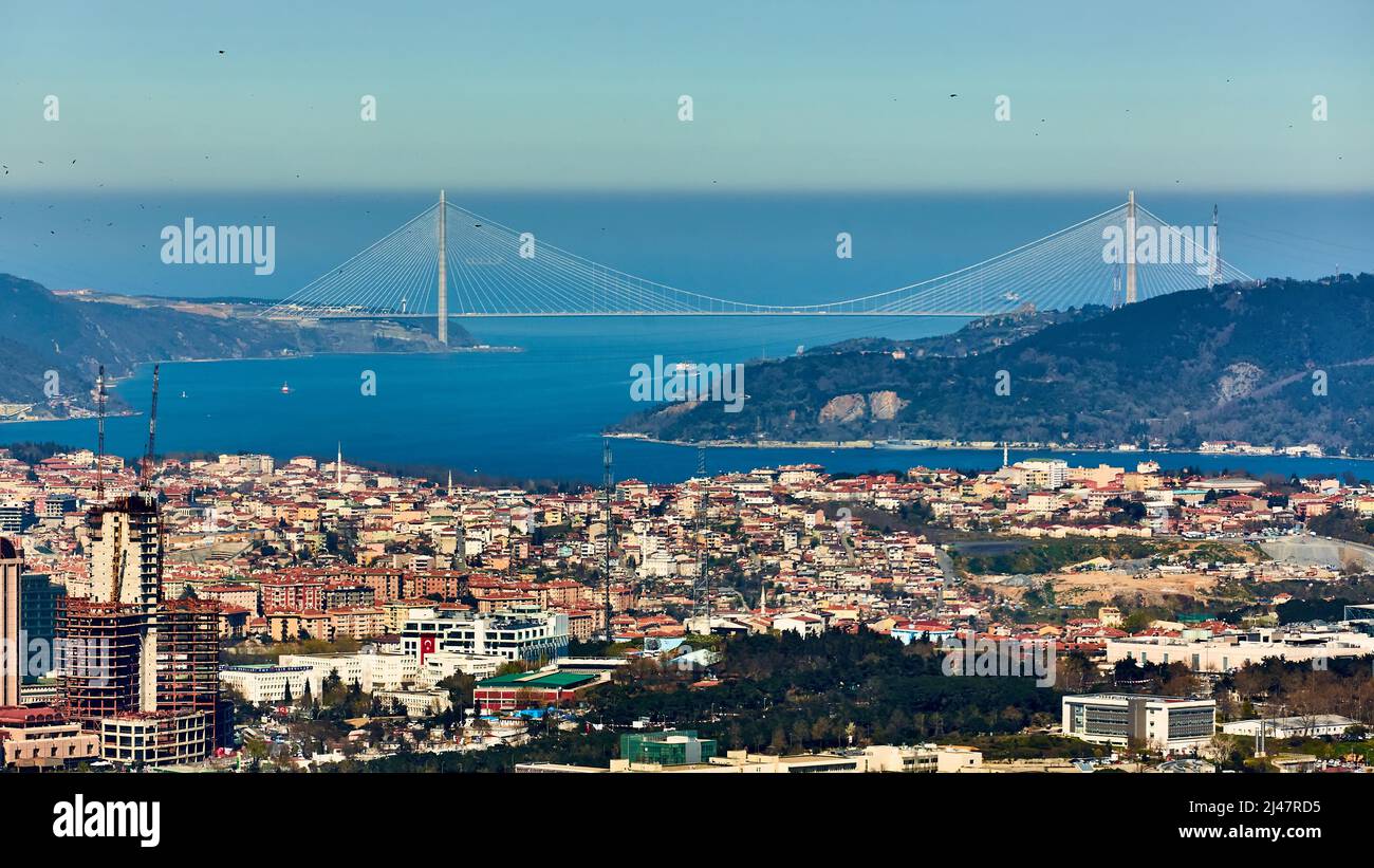 Third Bridge, Yavuz Sultan Selim Bridge Stock Photo - Alamy