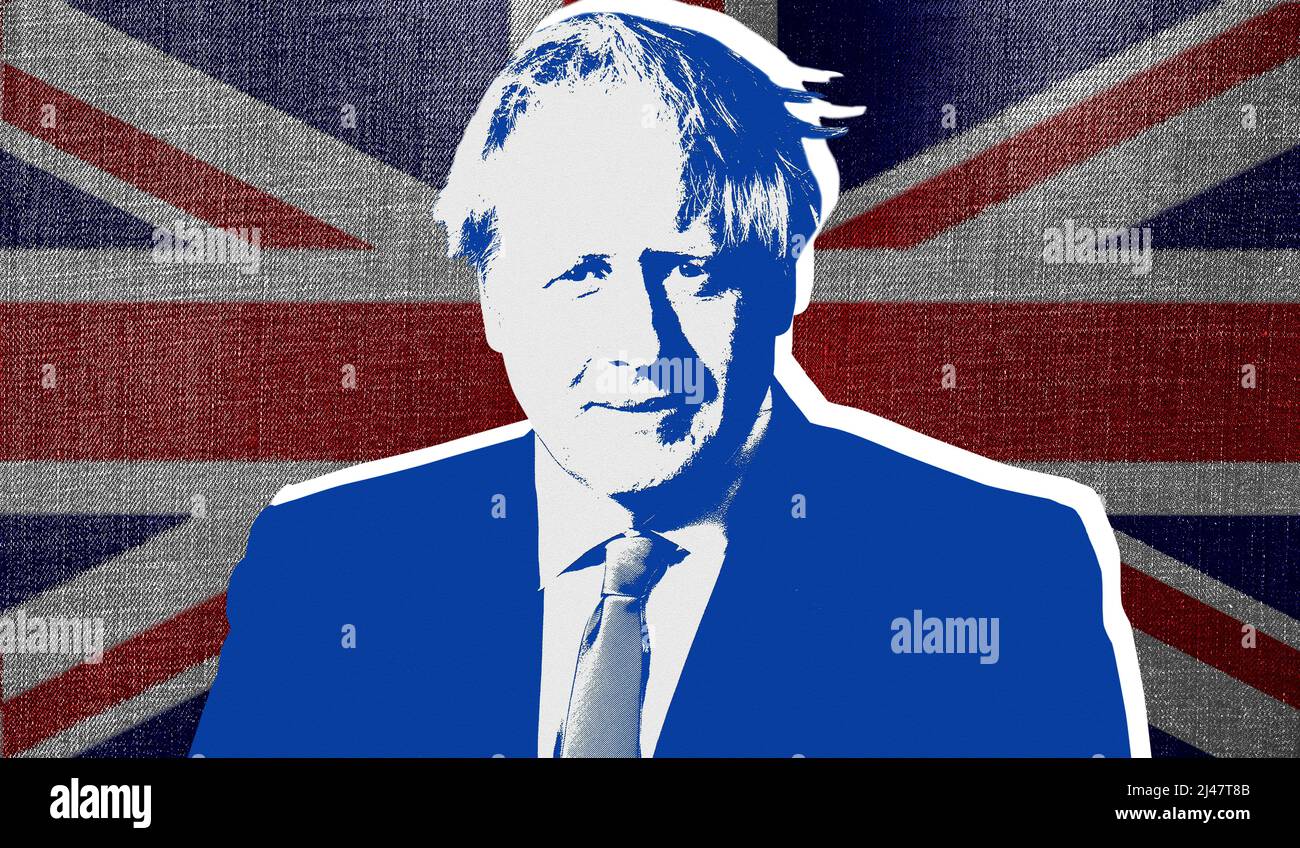Boris johnson stencil hi-res stock photography and images - Alamy