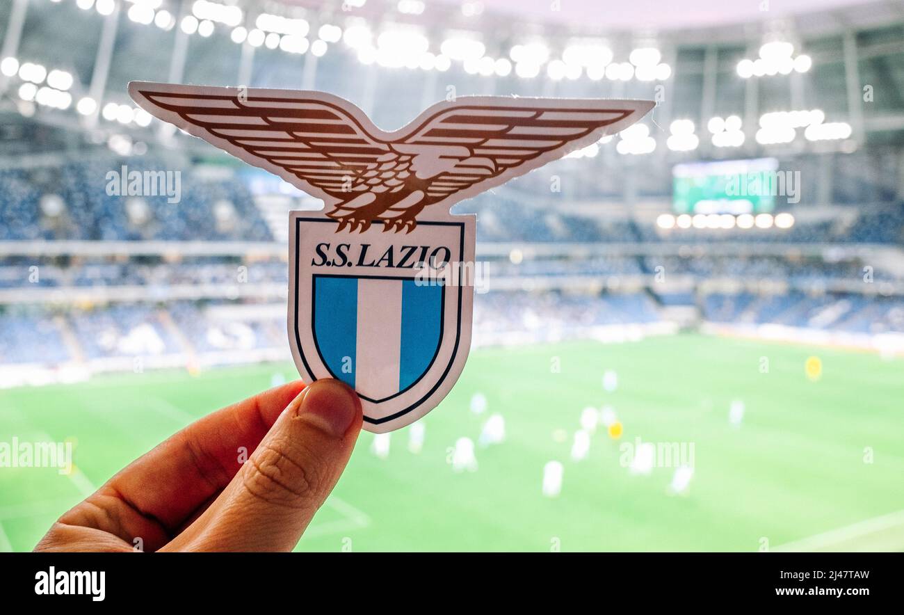 Rome soccer team logo hi-res stock photography and images - Alamy