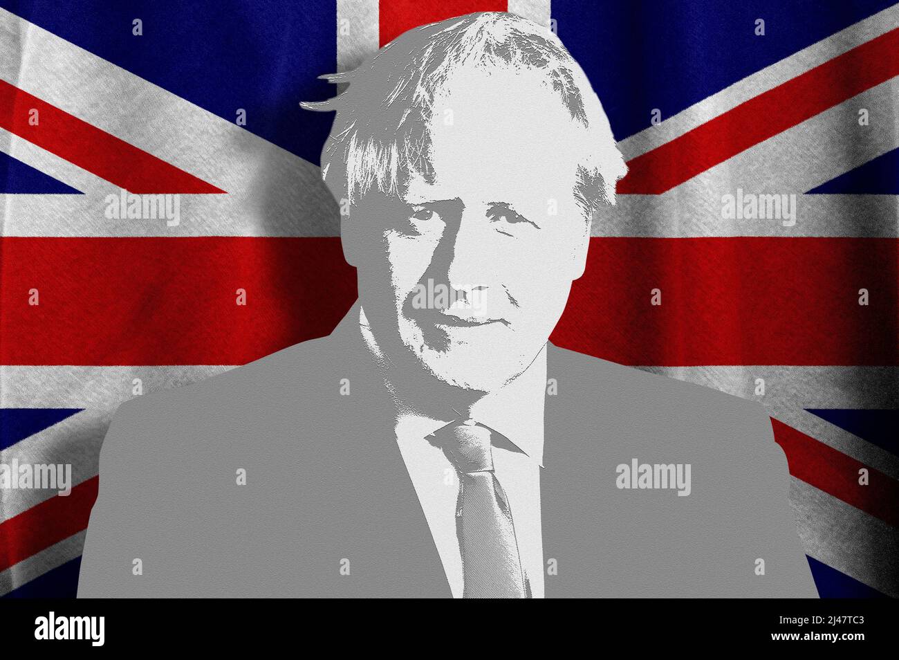 Boris johnson stencil hi-res stock photography and images - Alamy
