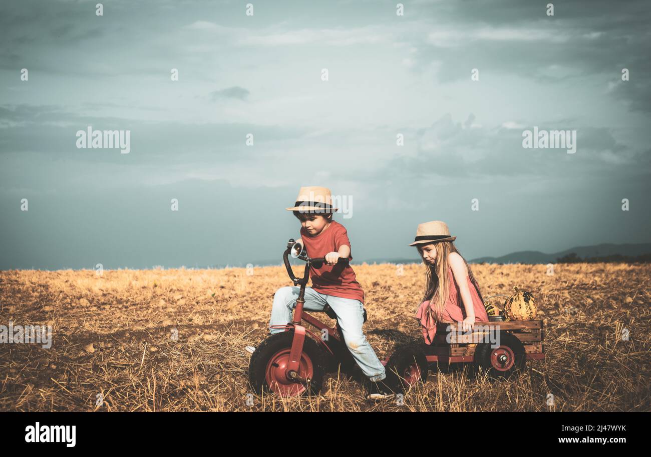Little kid outdoor. Happy moments. Children has summer joy. Beautiful ...
