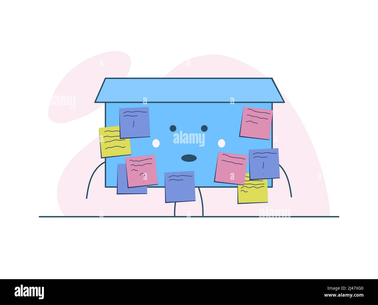 Task schedule icon cartoon Stock Vector Images - Alamy