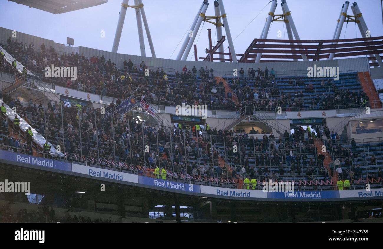 Real madrid soccer stadium stands hi-res stock photography and images ...