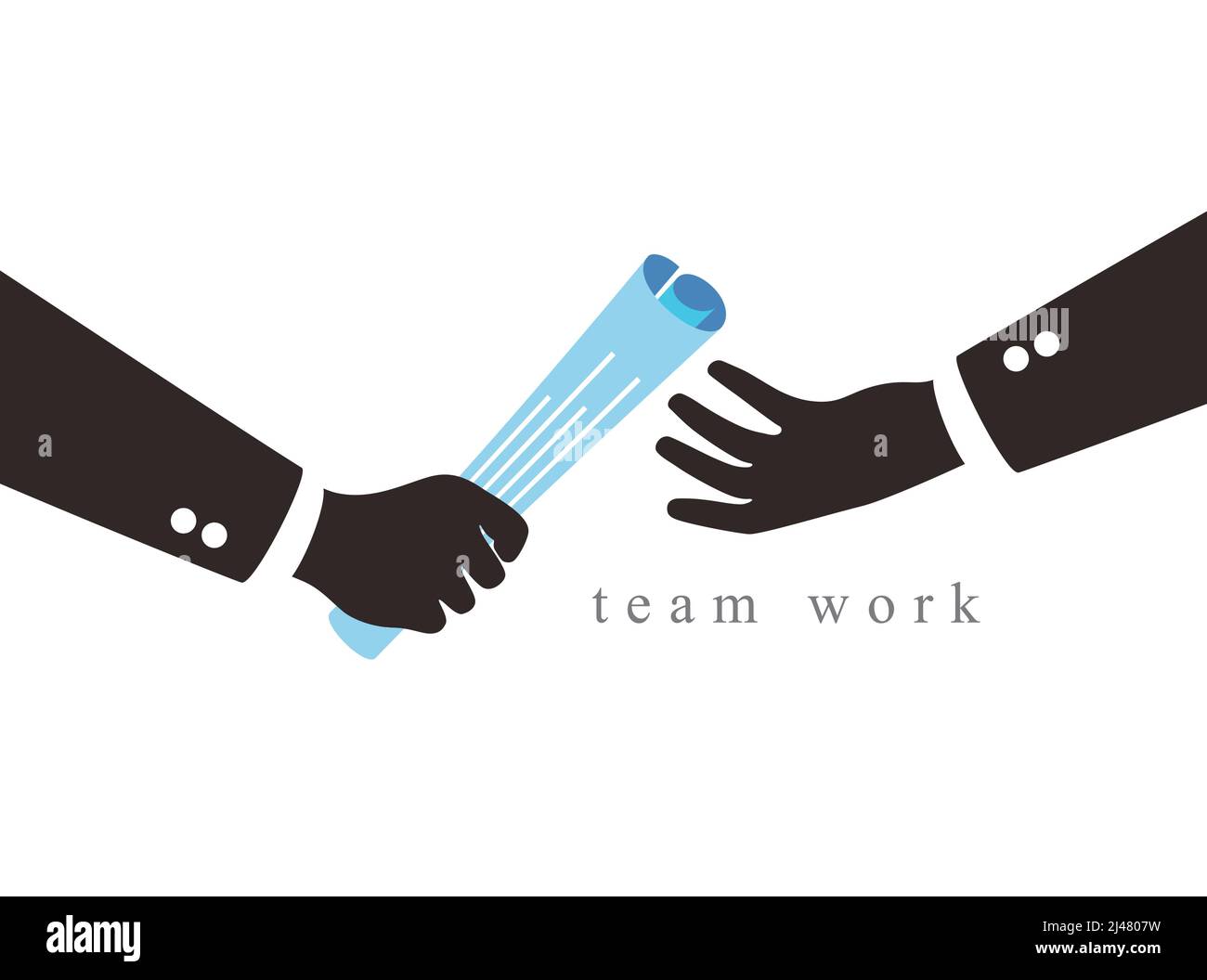 Relay race passing baton track Stock Vector Images - Alamy