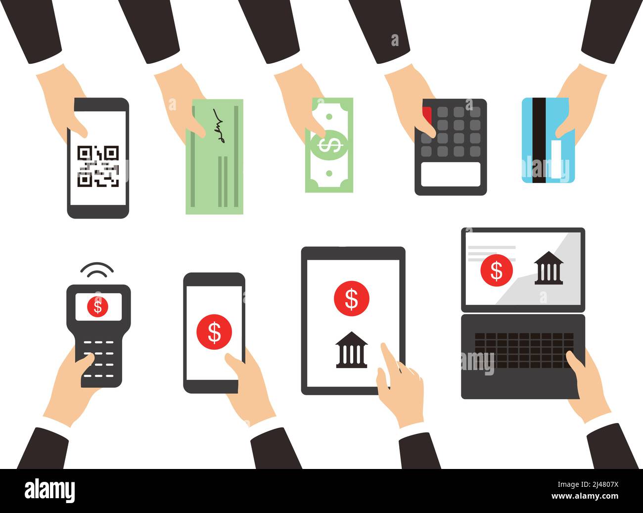 Transaction concepts Stock Vector Images - Alamy