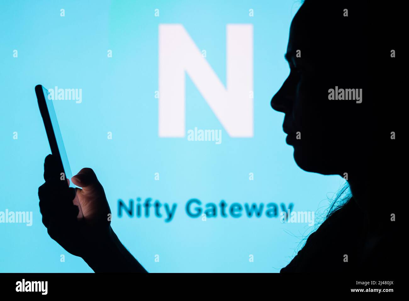 Nifty gateway logo hi-res stock photography and images - Alamy
