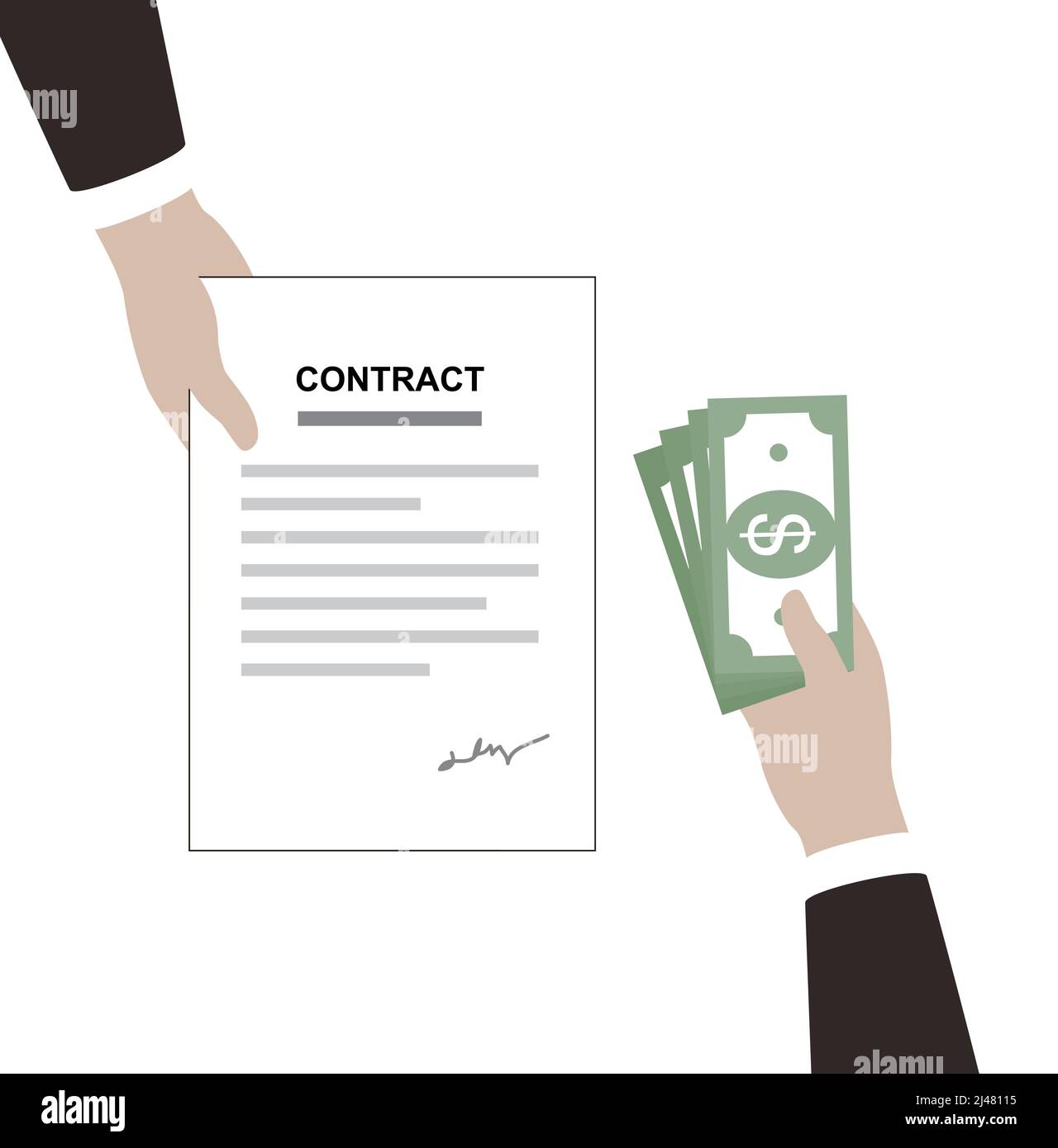 Paper pay Stock Vector Images - Alamy