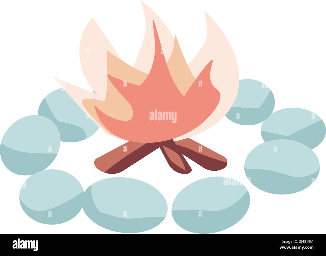Campfire Ashes Clipart