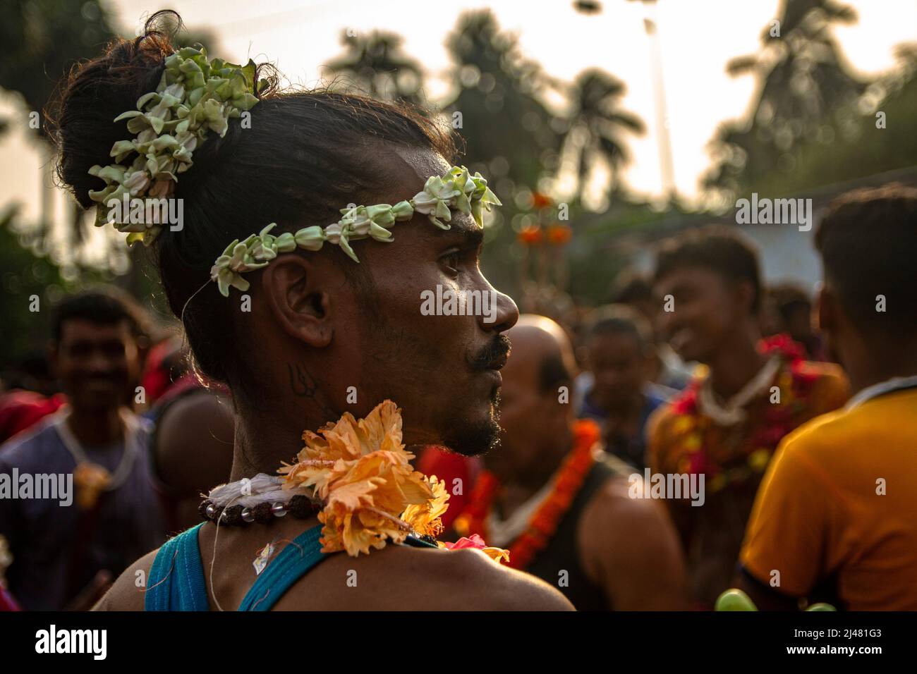 West Bengal, India, 12/04/2022, Charak Gajon festival is mostly ...