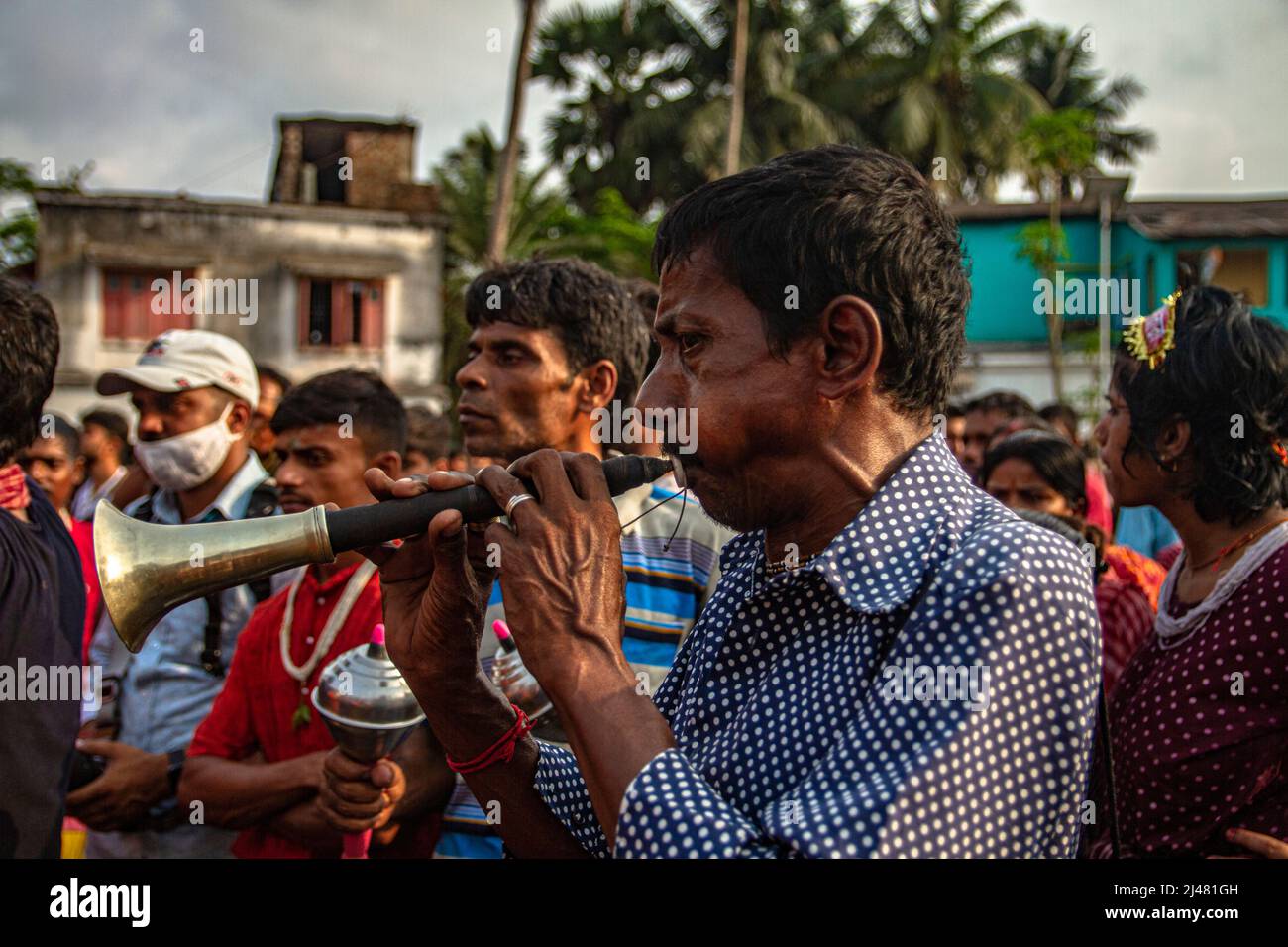 West Bengal, India, 12/04/2022, Charak Gajon festival is mostly ...