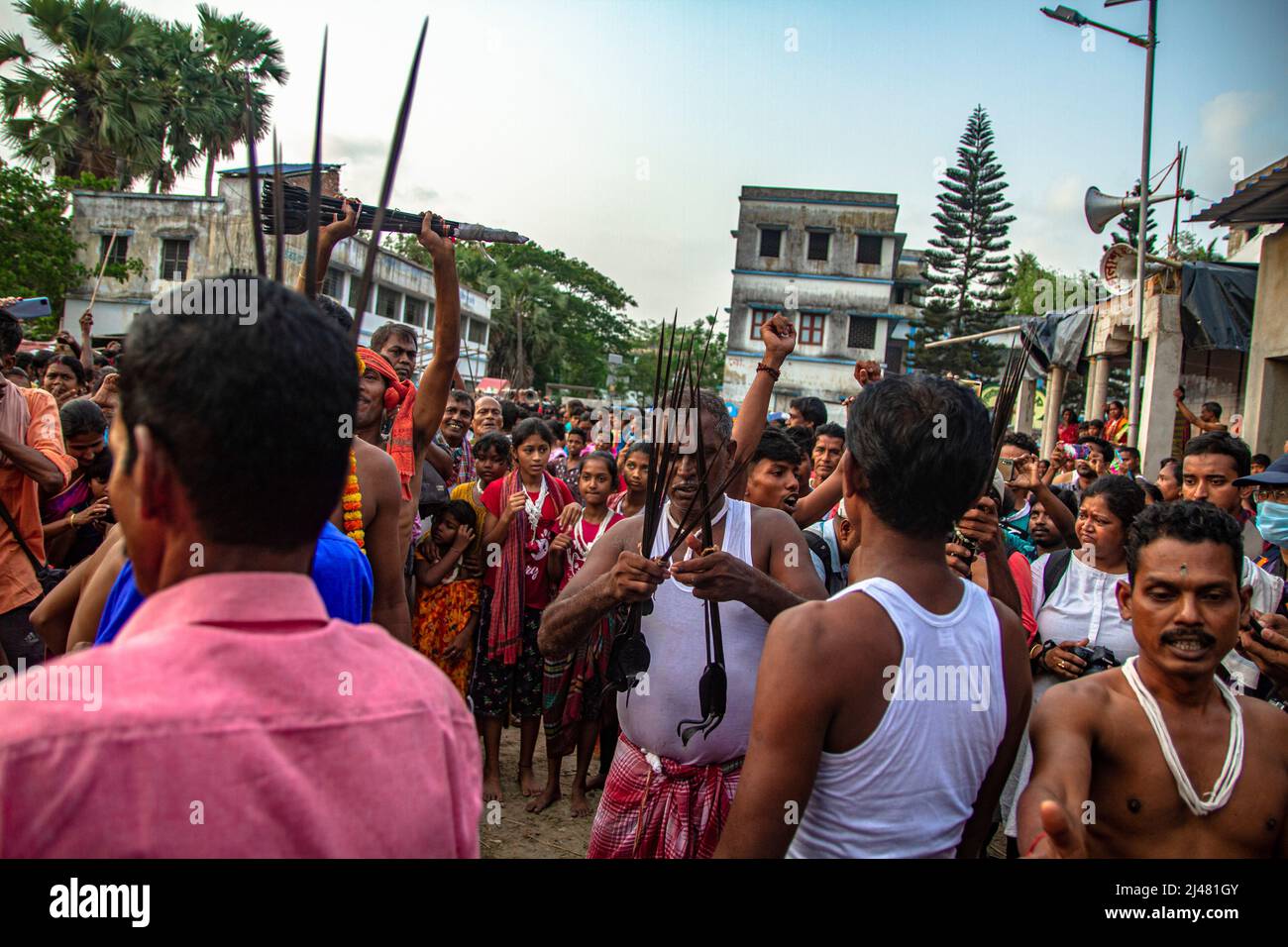 West Bengal, India, 12/04/2022, Charak Gajon festival is mostly ...