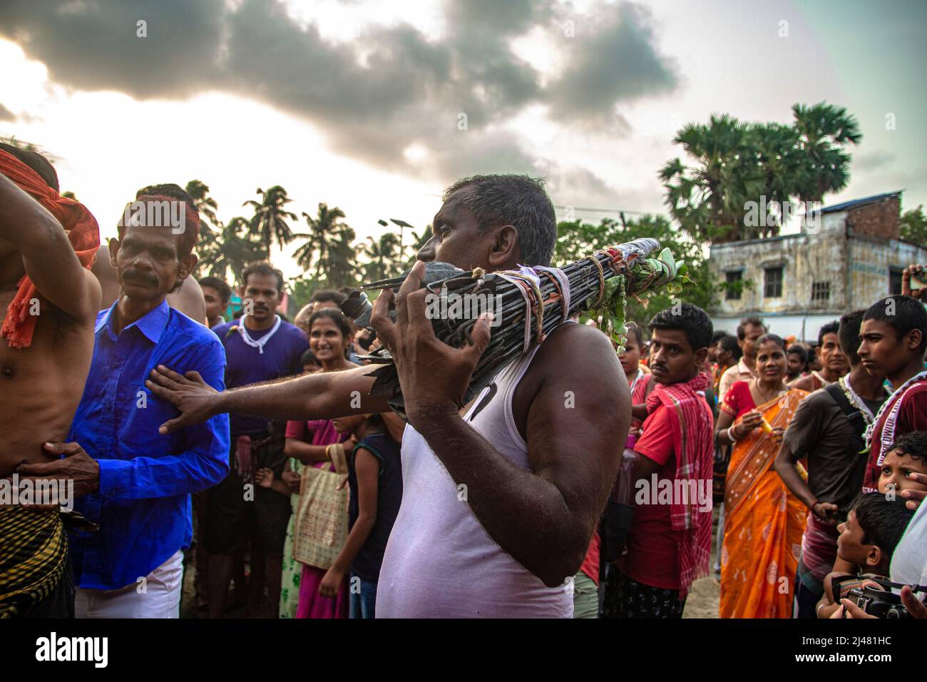 West Bengal, India, 12/04/2022, Charak Gajon festival is mostly ...