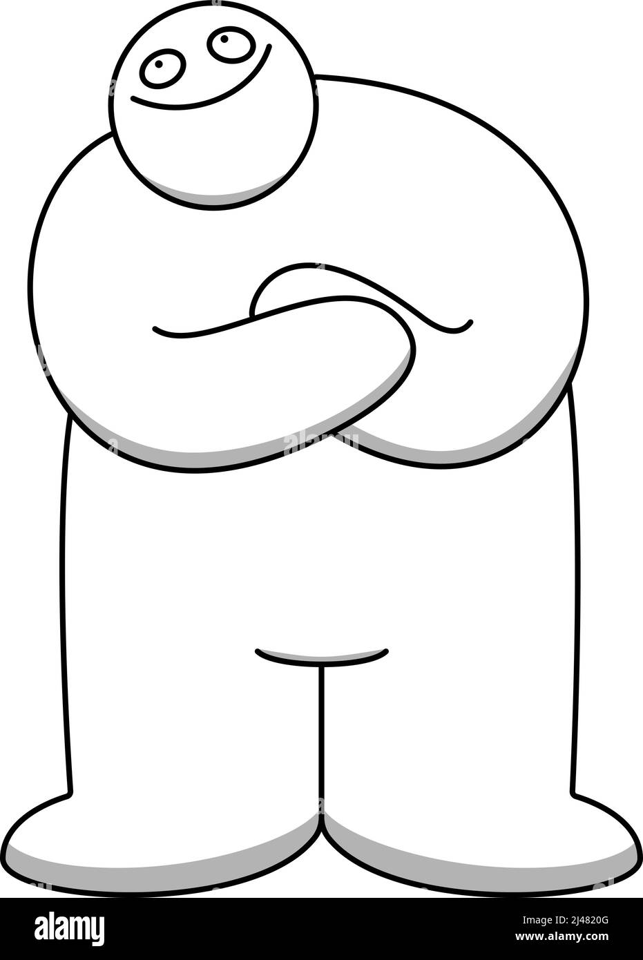 Man in love happy Cut Out Stock Images & Pictures - Alamy