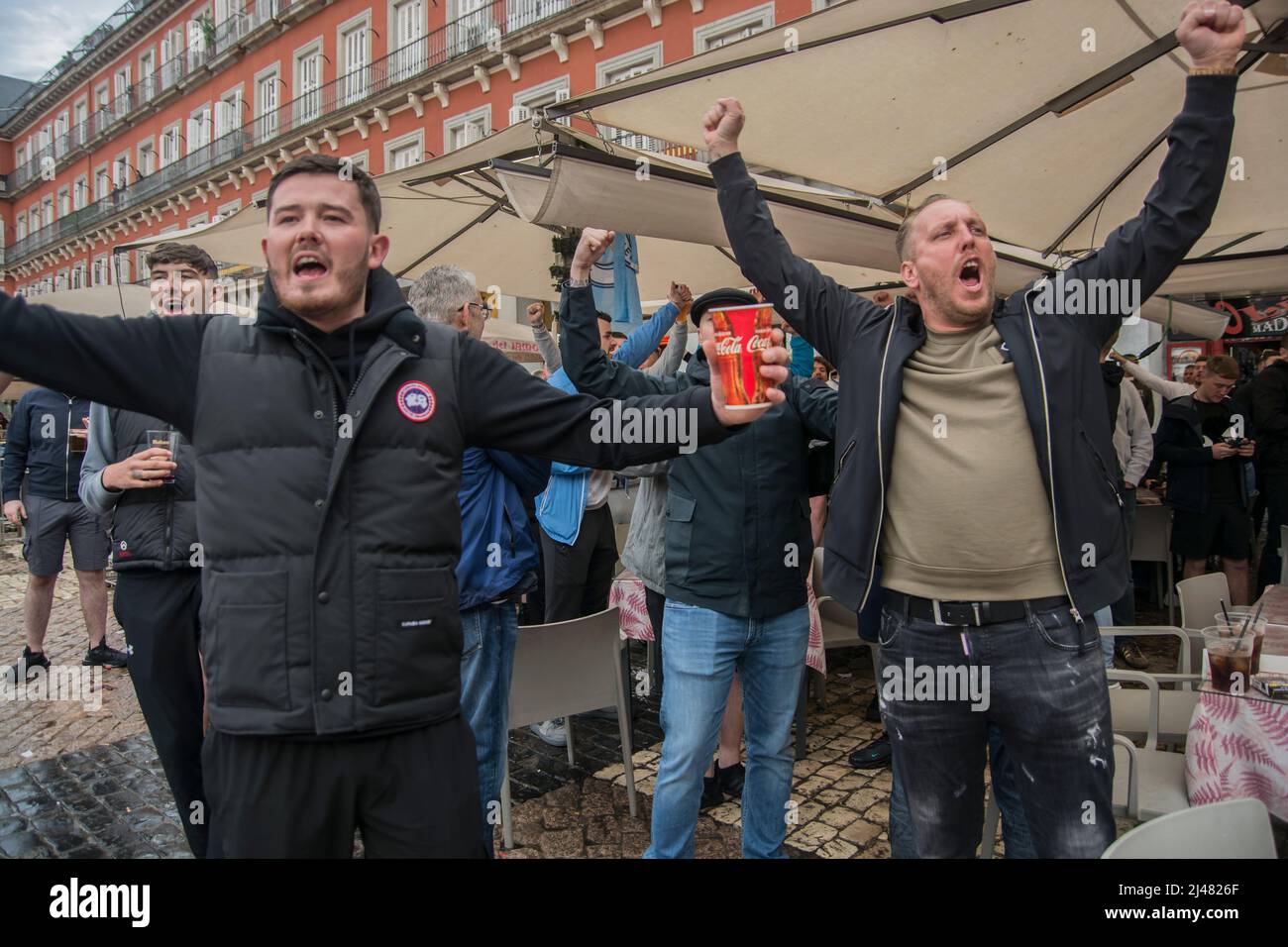 A group of Chelsea and Manchester City fans started a fight that was ...