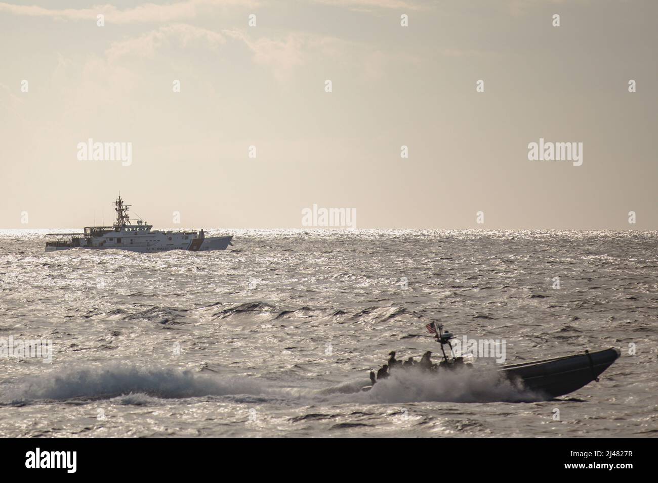 220406-N-GF955-1019 CARIBBEAN SEA - (April 6, 2022) -- The Freedom ...