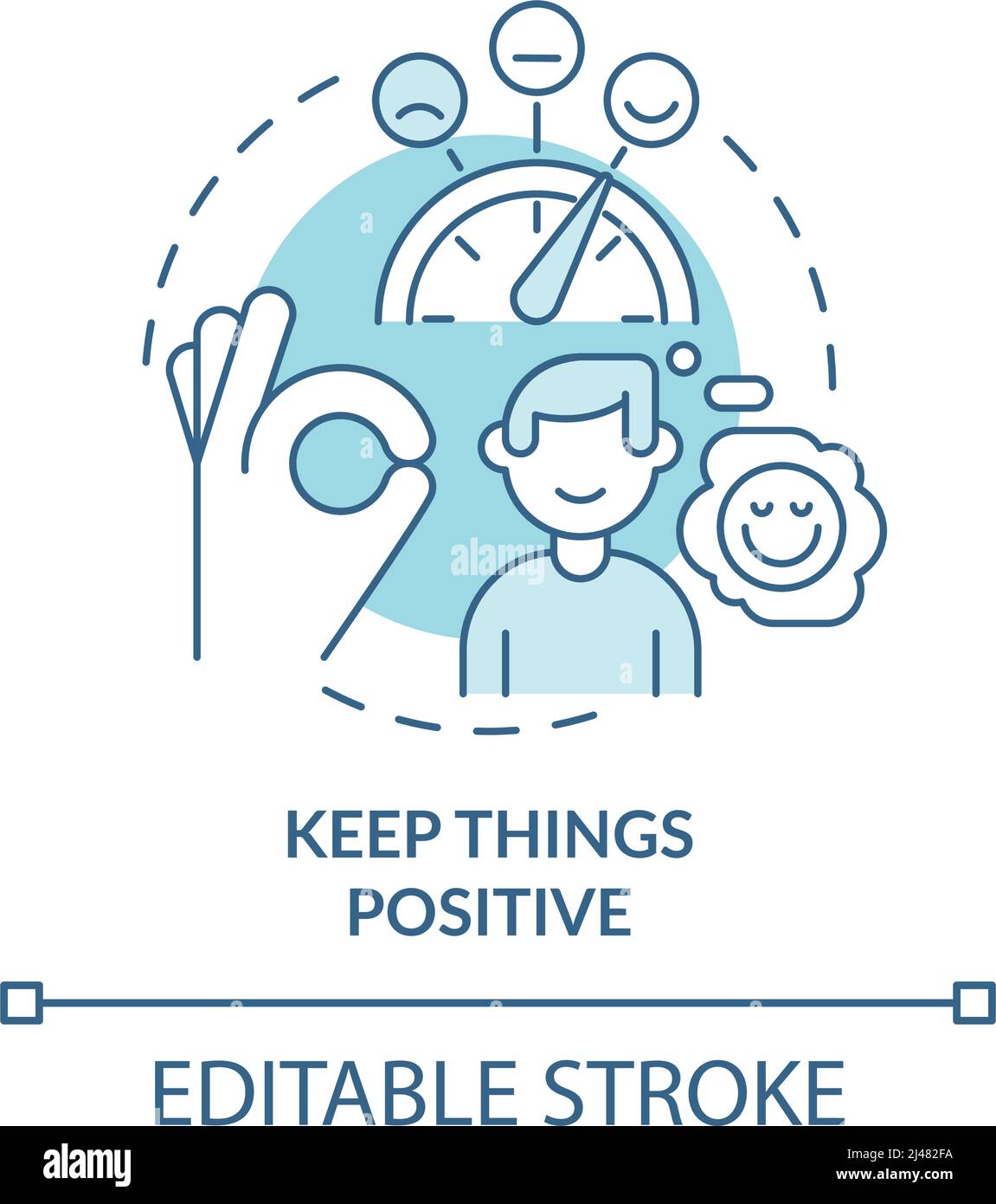 Positive impression Stock Vector Images - Alamy