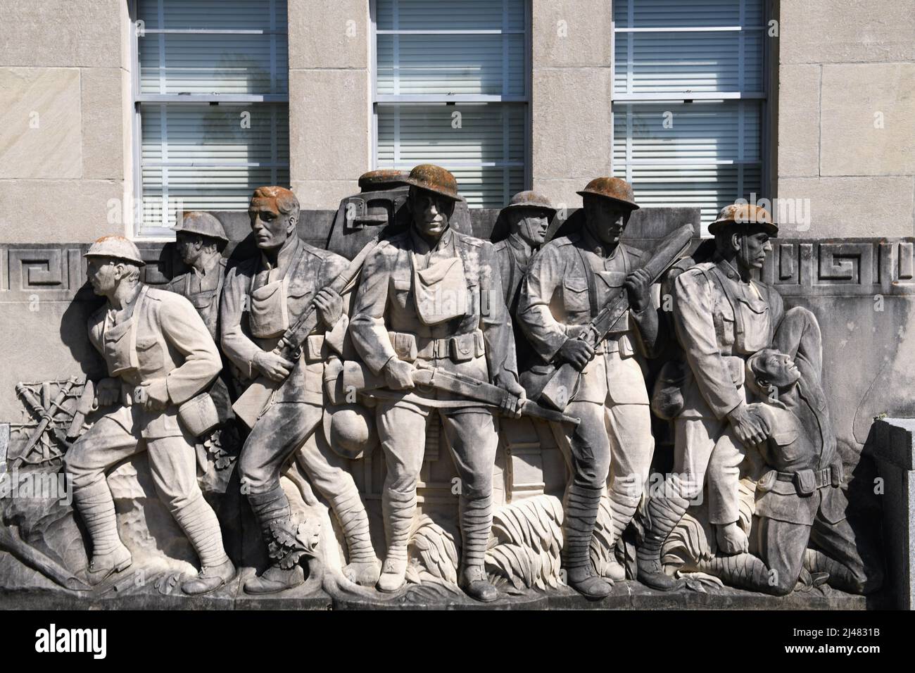 Statues honoring those military personnel who have fought for ...