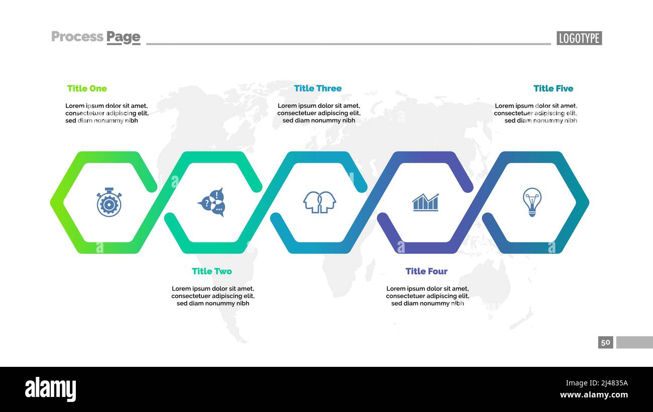 Five steps workflow process chart template. Business data visualization ...