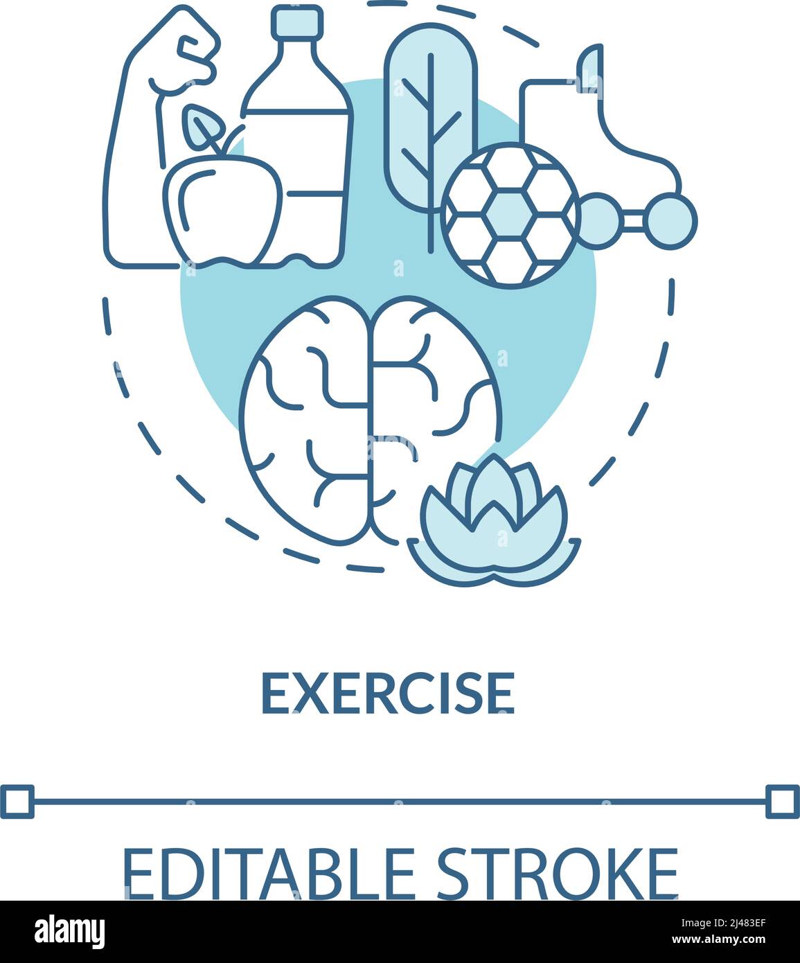 General exercise Stock Vector Images - Alamy