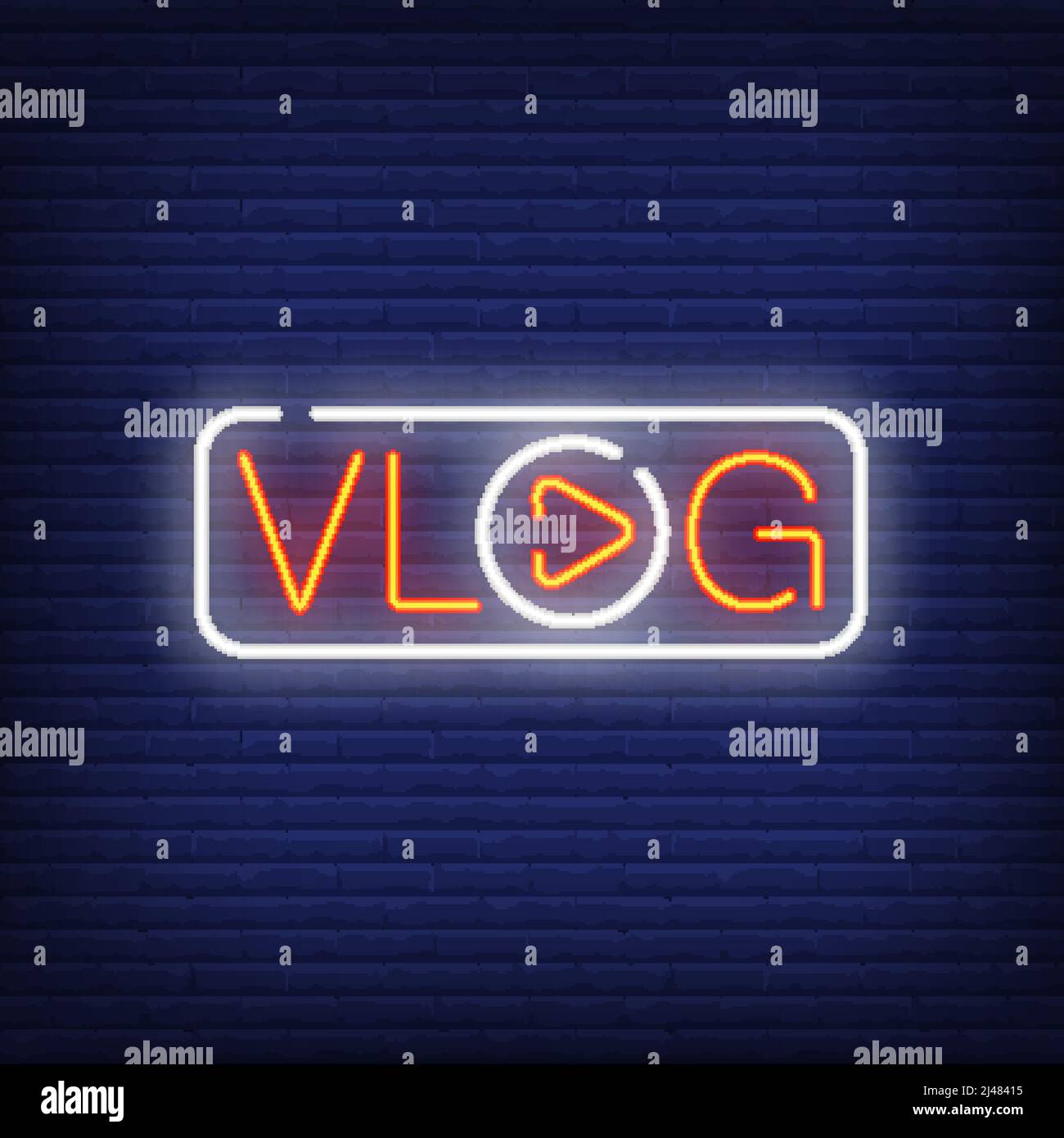 Vlogging vector vectors hi-res stock photography and images - Alamy