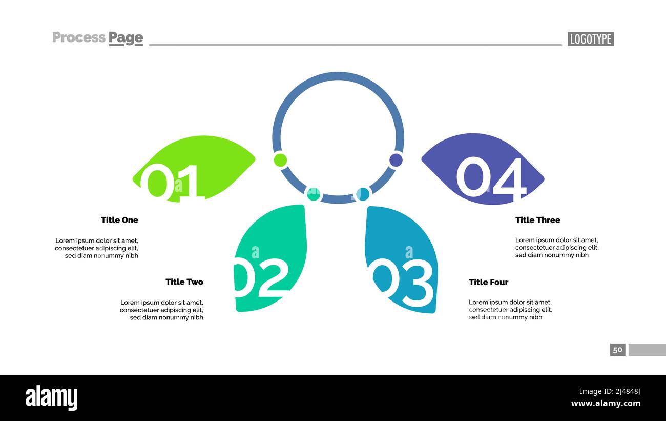Four options petal diagram. Business data. Graph, chart, design ...