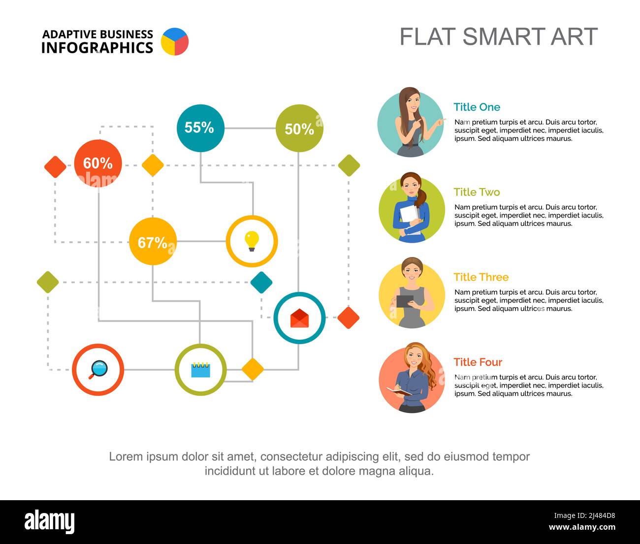 Labyrinth flowchart infographic design. Editable template, process ...