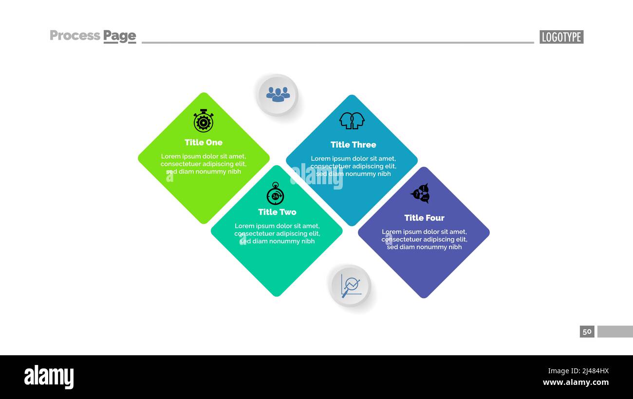 Sequence of four stages diagram template. Business data. Graph, chart ...