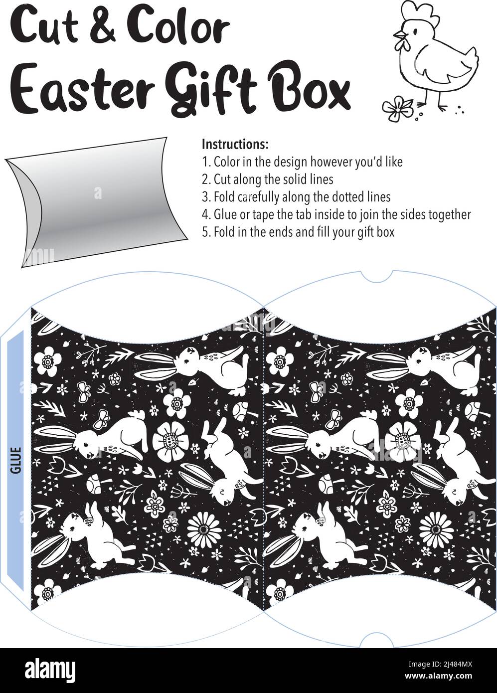 Easter diy Stock Vector Images - Alamy