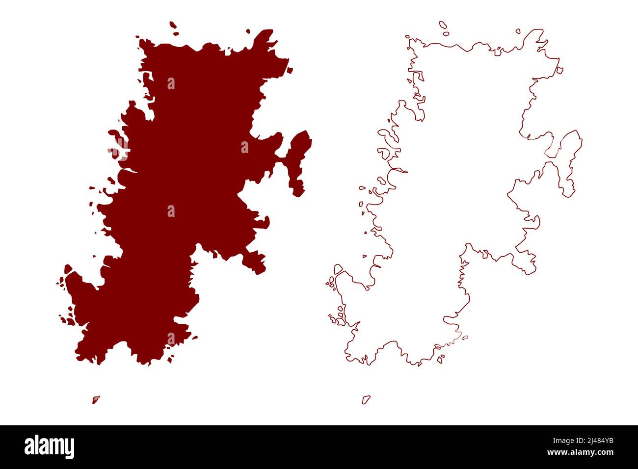 Fair Isle Scotland Map