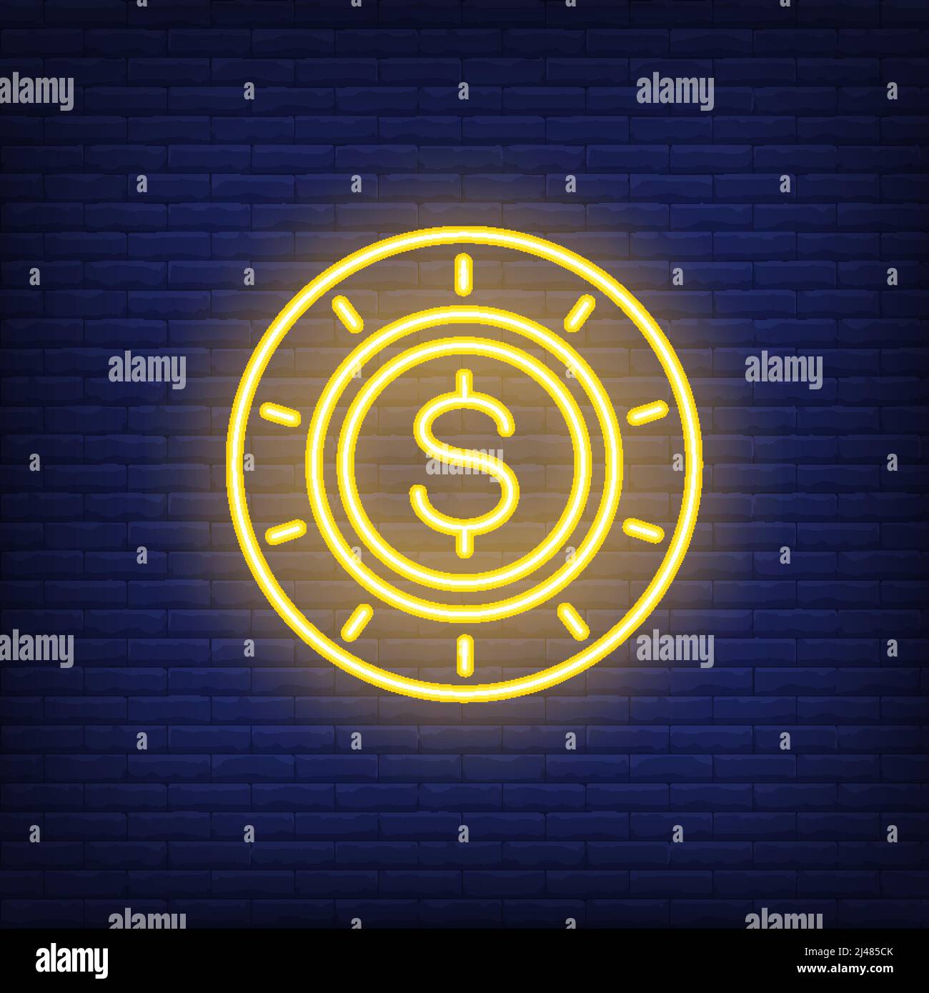 Illuminated chip Stock Vector Images - Alamy
