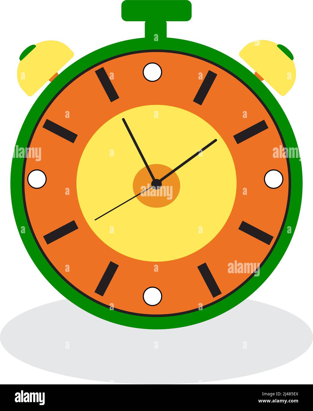 Bell ring loudly Stock Vector Images - Alamy