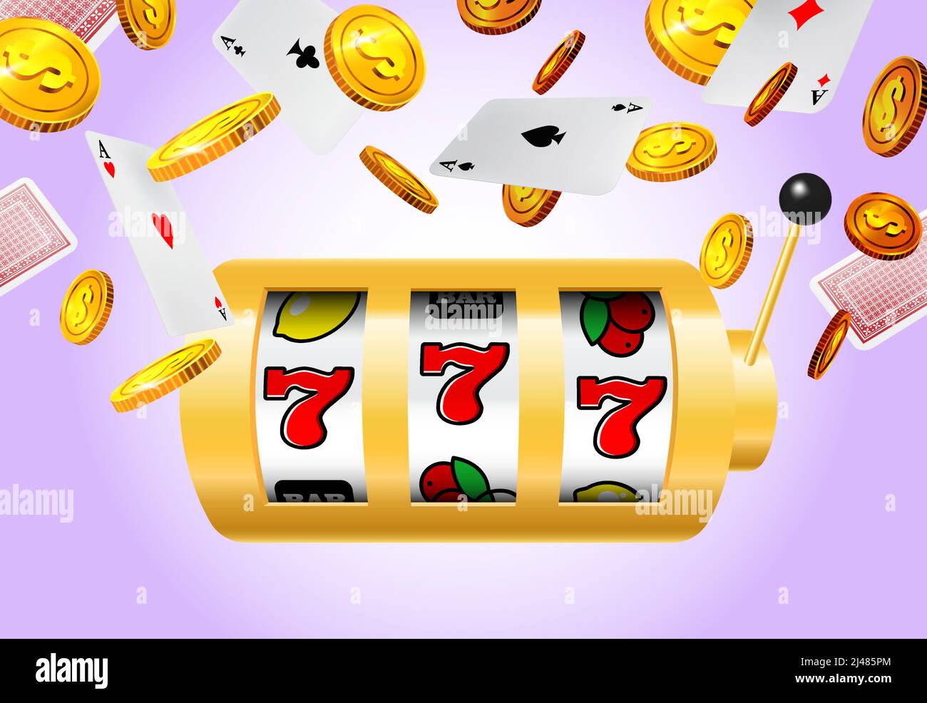 Golden number seven word hi-res stock photography and images - Alamy