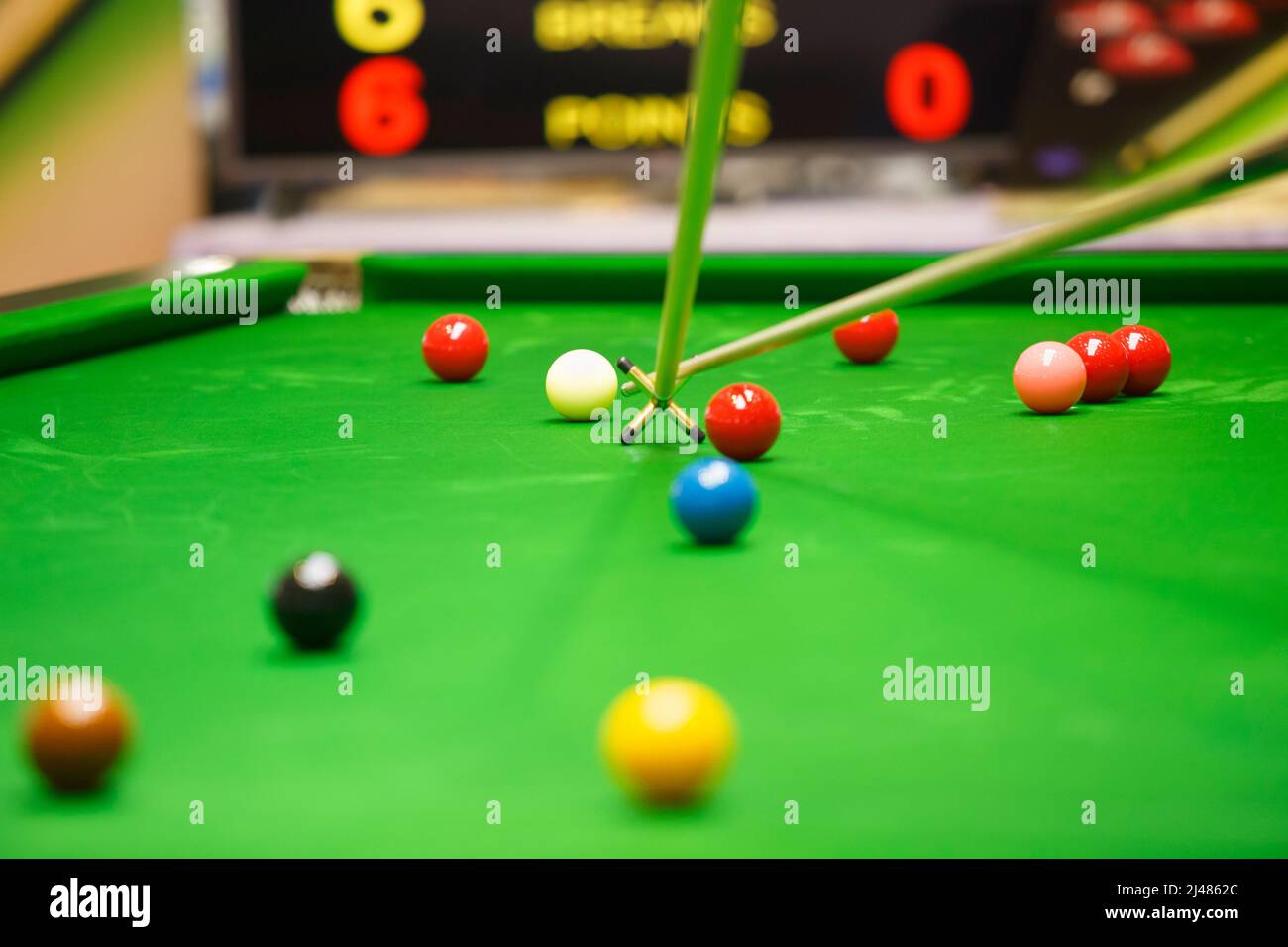 white ball snooker Stock Photo - Alamy