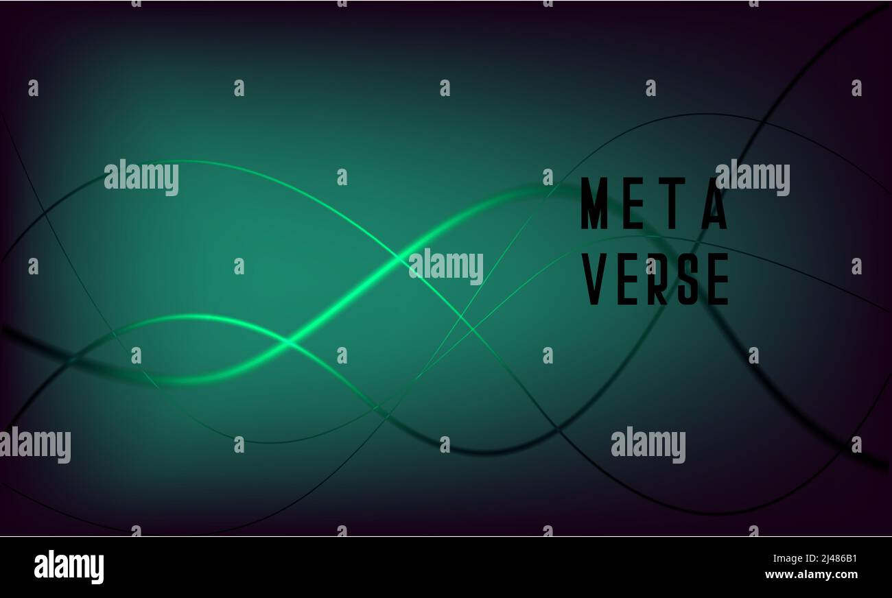 Metaverse. virtual space. Futuristic technology digital high tech ...