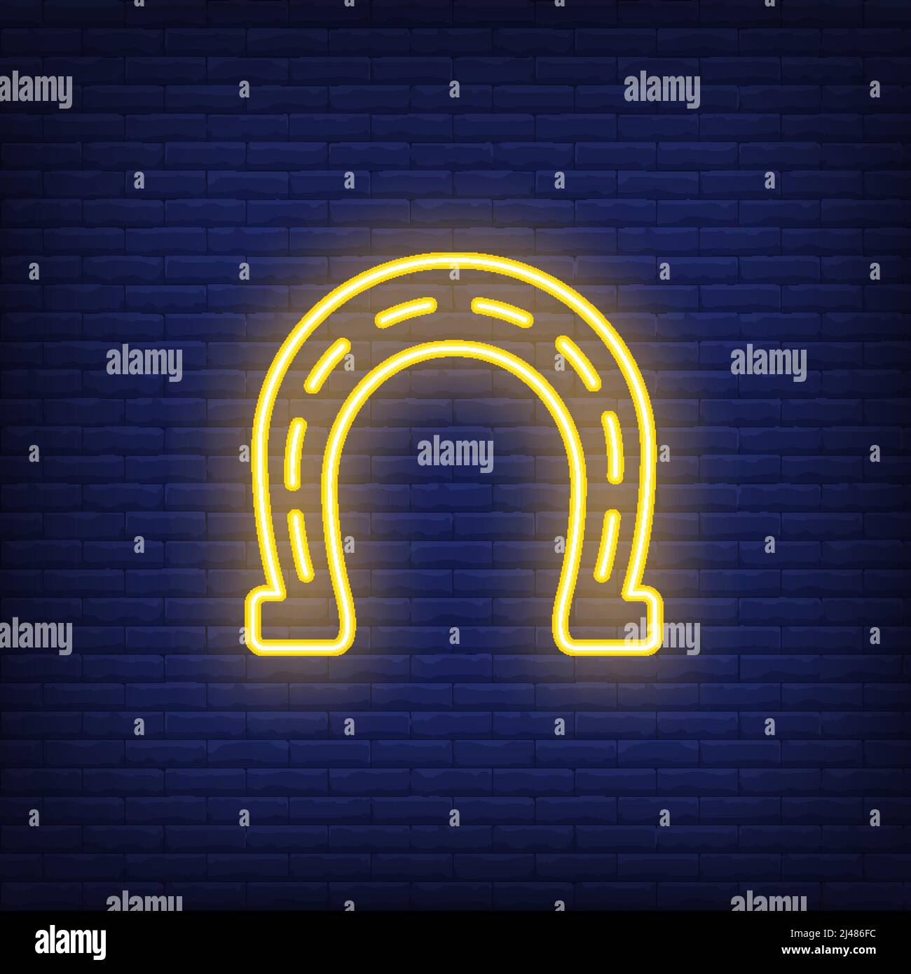 Playing horseshoe Stock Vector Images - Alamy