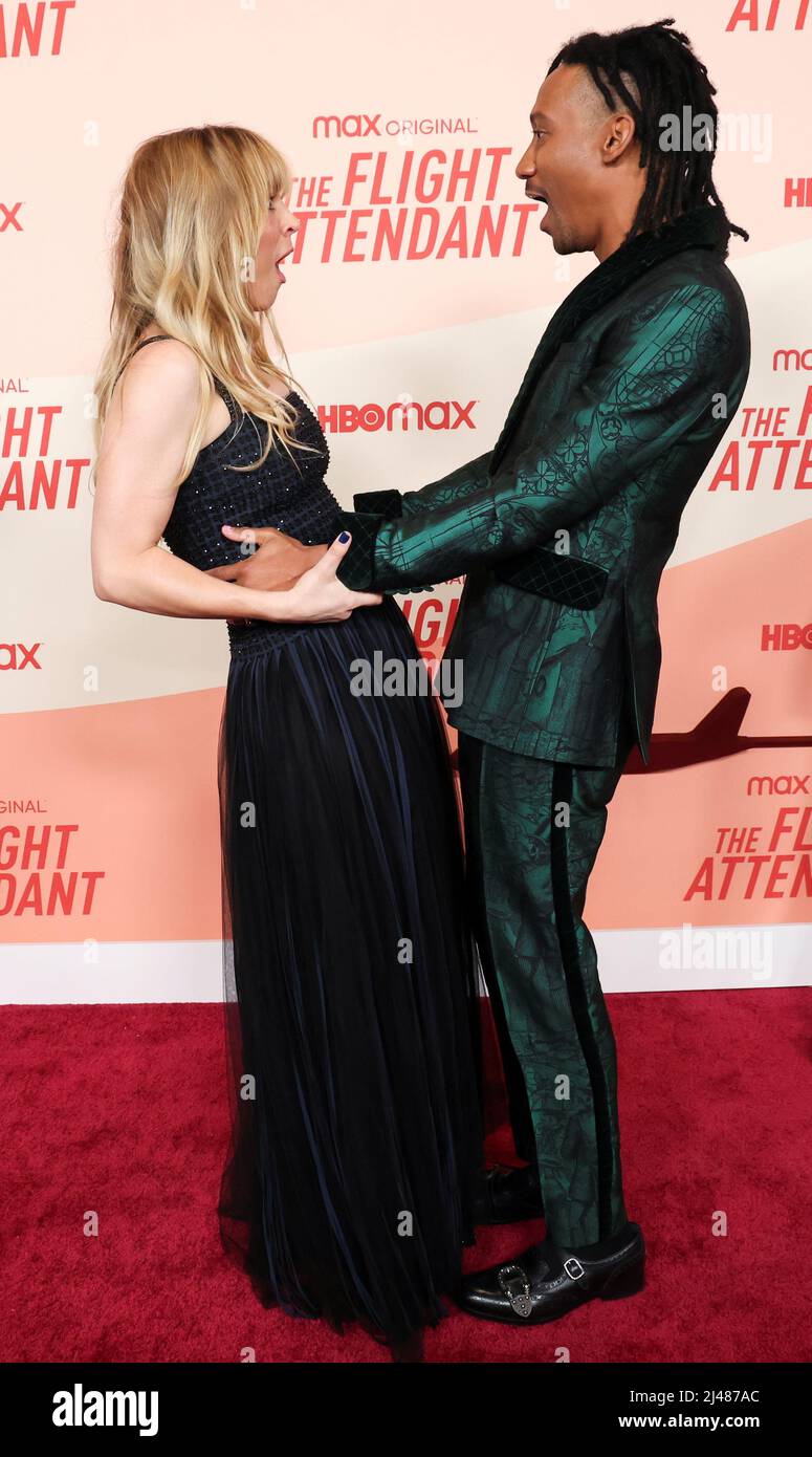 Kaley cuoco attend hi-res stock photography and images - Alamy