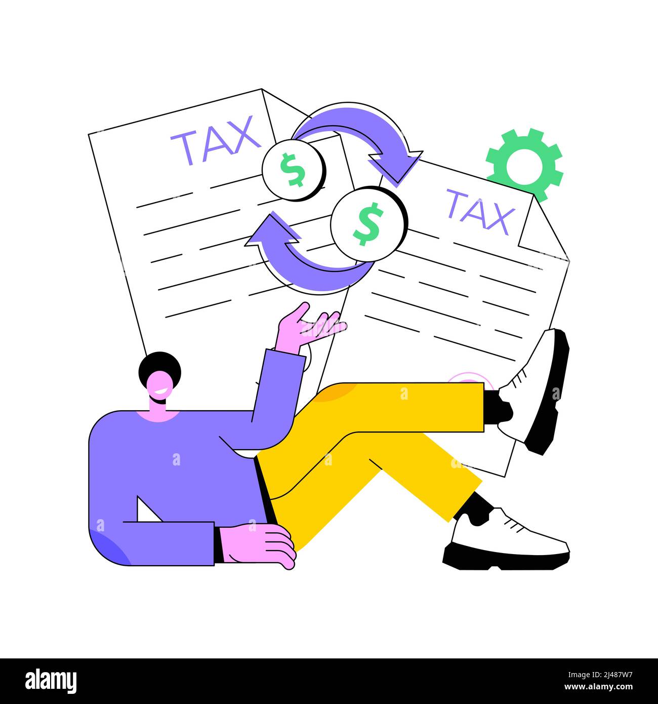 Income Tax Day Clip Art