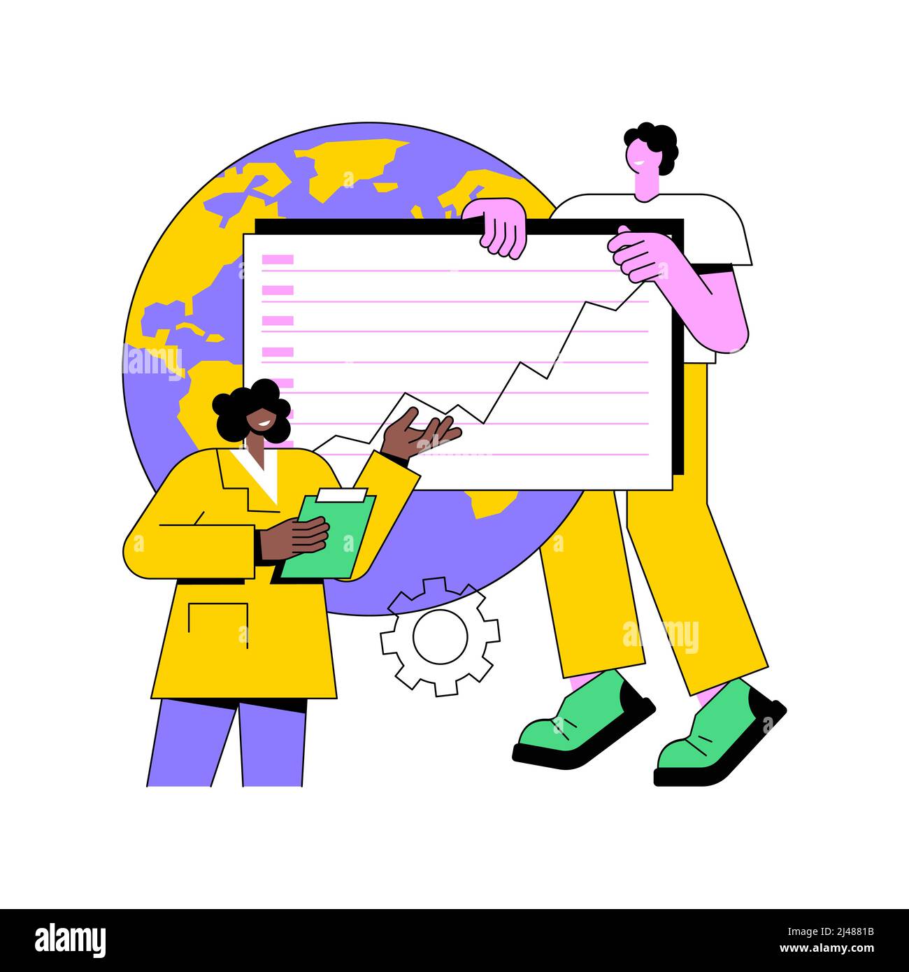 Intermediate consumption abstract concept vector illustration. National ...