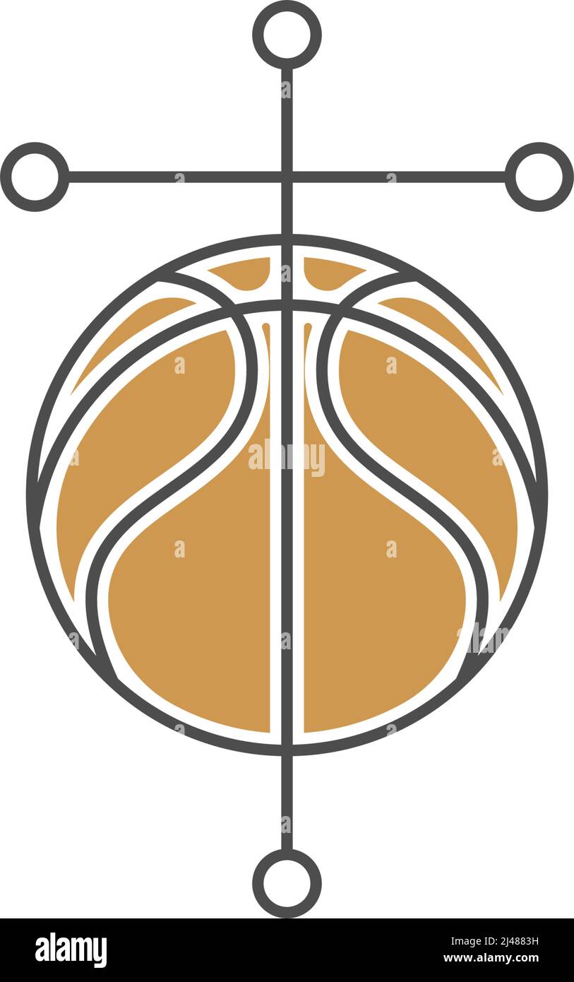 Basketball icon logo design illustration template vector Stock Vector ...