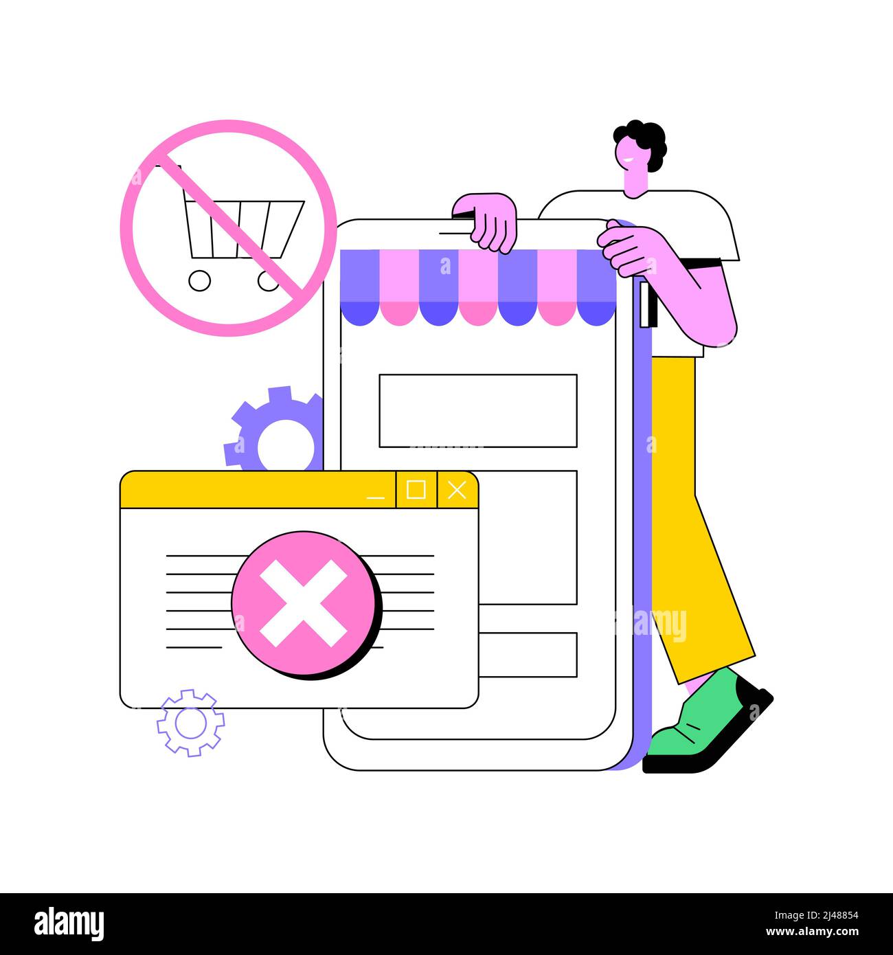 Cancelled to order Stock Vector Images - Alamy