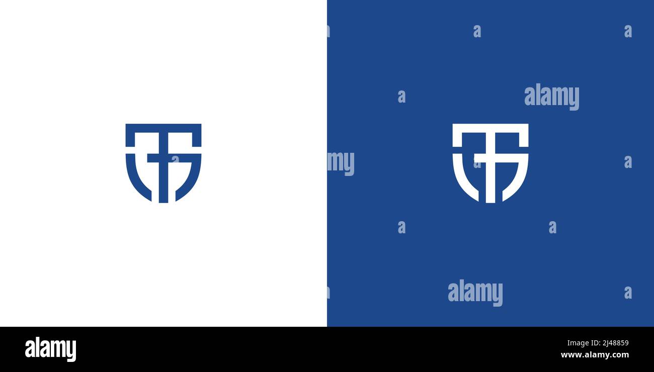 Modern and professional TG letter initials logo design Stock Vector ...