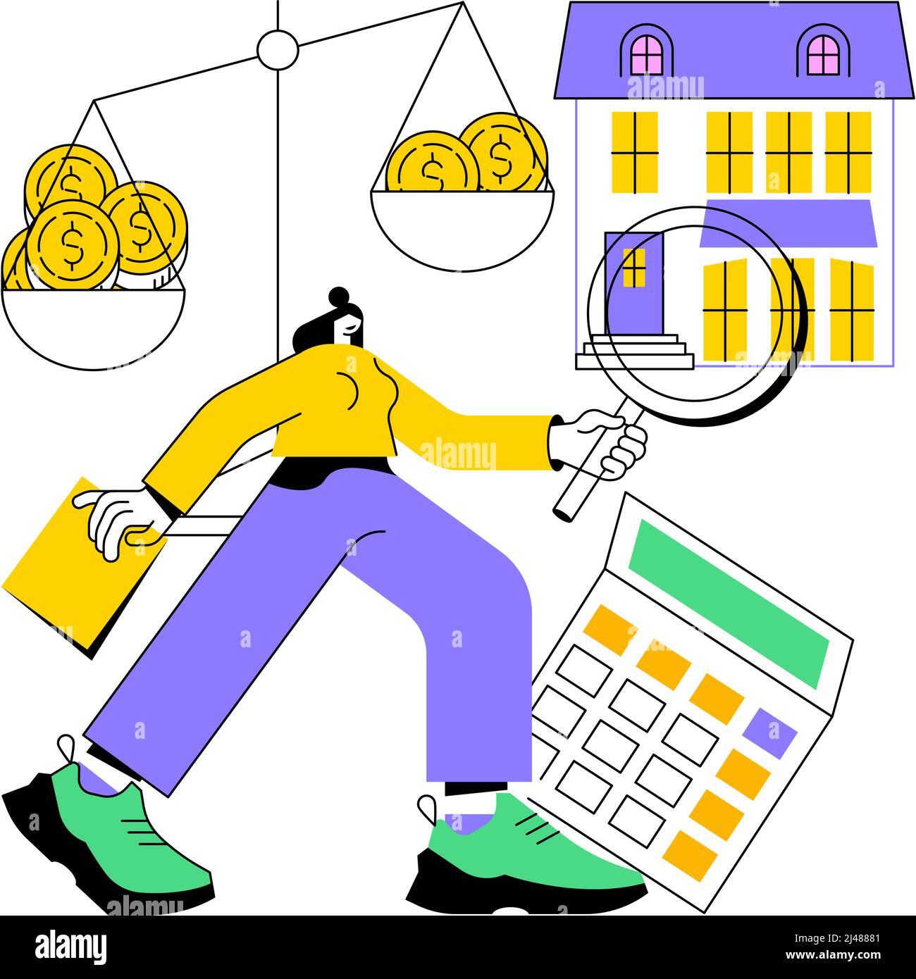 Pay land Stock Vector Images - Alamy