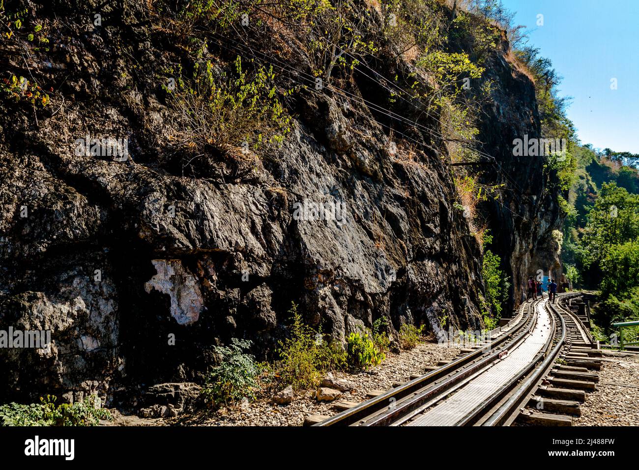 World War ll Pow's build this railroad for the Japanese and used ...