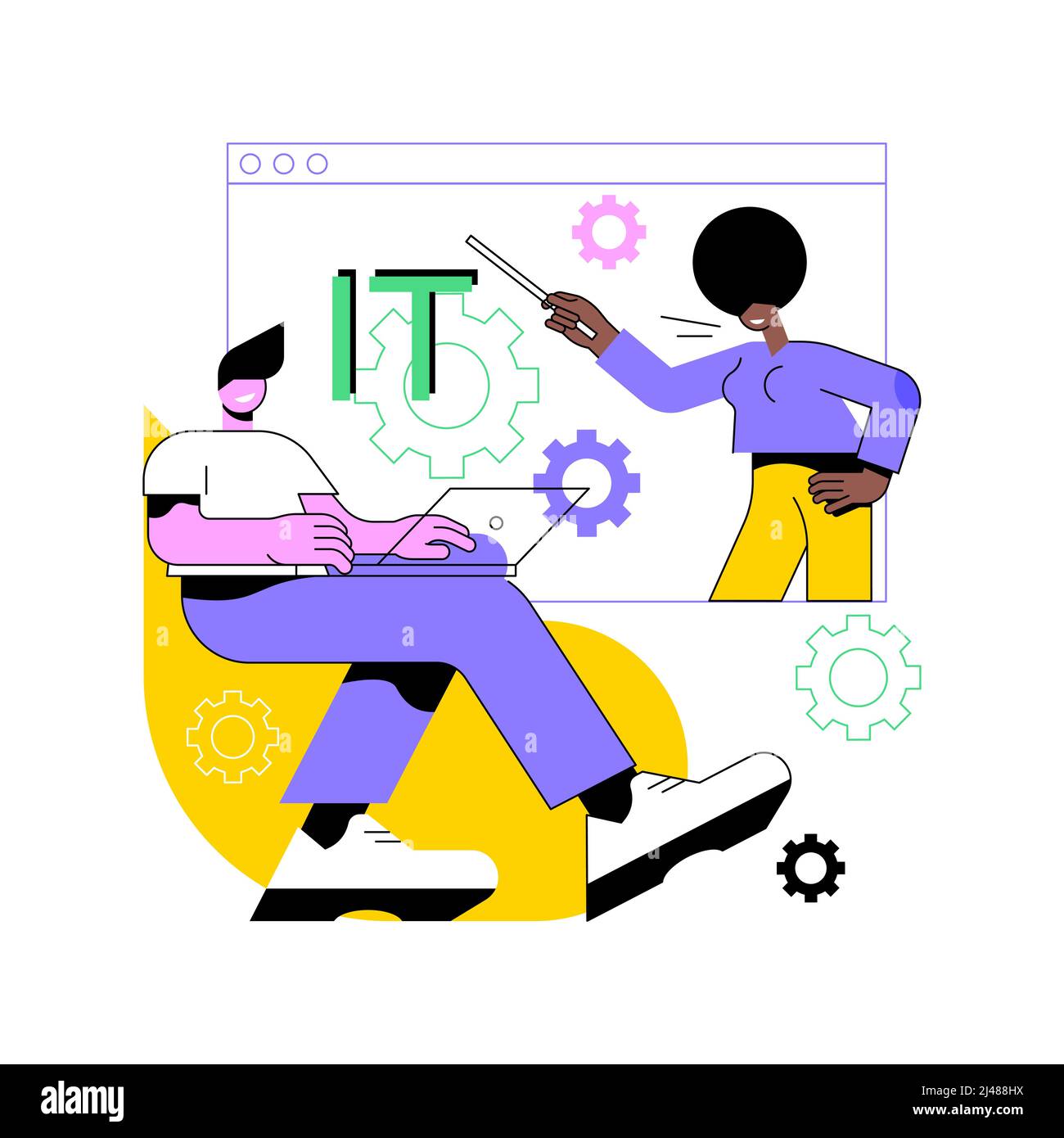 Tech course Cut Out Stock Images & Pictures - Alamy